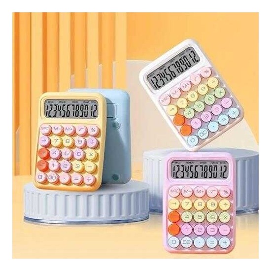 Runzon RZ-817 Bilgisayar Tuş Pastel Renk Hesap Makinası Fiyatı