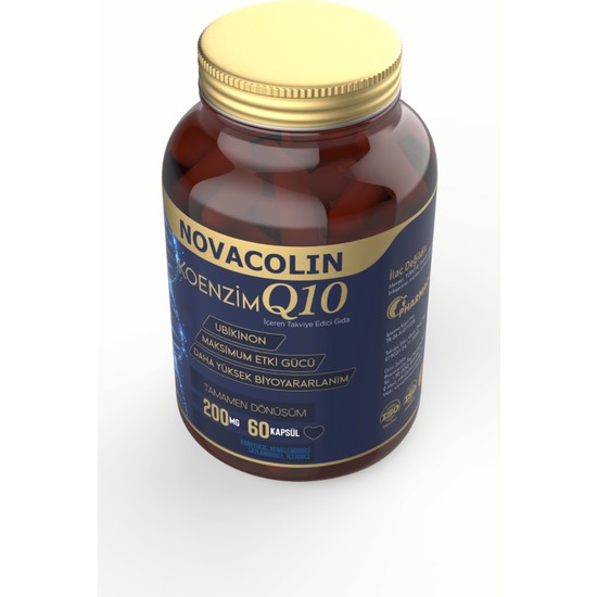 Novacolin KoenzimQ10 (Ubikinol) 60 Kapsül Fiyatı