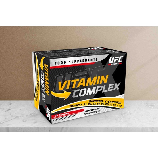 UFC Pharma Vitamin Complex Kırmızı Ginseng L-Glutatyon Fiyatı