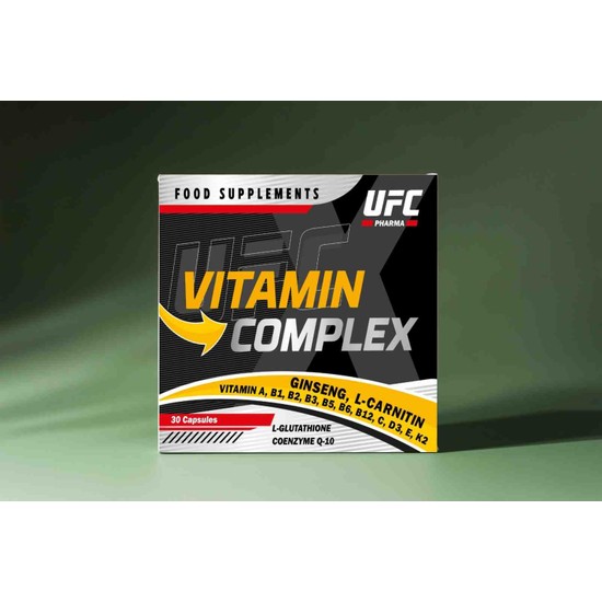 UFC Pharma Vitamin Complex Kırmızı Ginseng L-Glutatyon Fiyatı