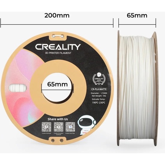 Creality Cr-Pla Mat Avokado Yeşili 1.75MM Pla 3D Baskı Fiyatı