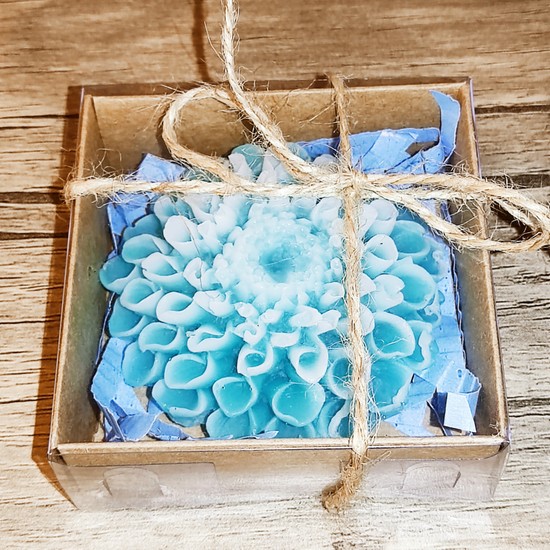 Huzur Soap Krizantem Çiçek Desenli Hediyelik ve Doğal El Fiyatı