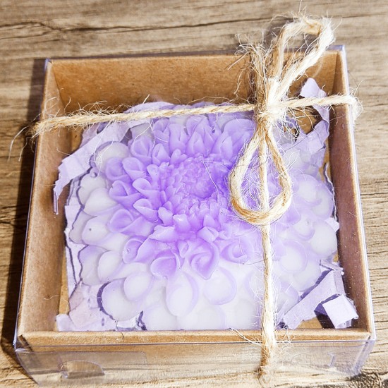 Huzur Soap Huzur Sabun, Krizantem Çiçek Desenli Hediyelik ve Fiyatı