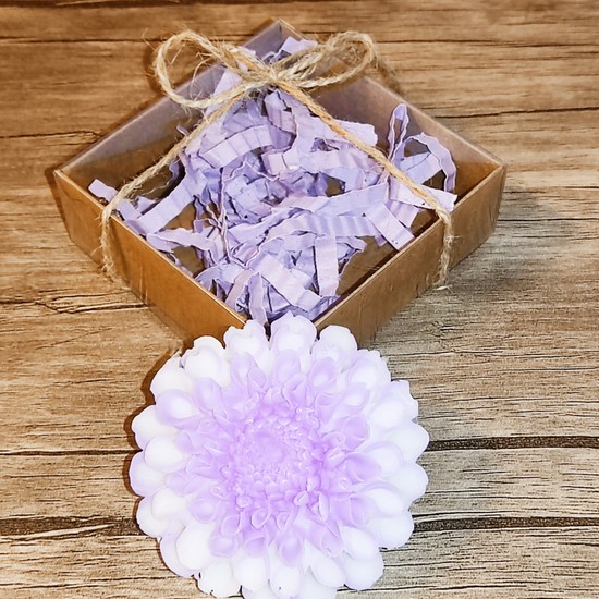 Huzur Soap Huzur Sabun, Krizantem Çiçek Desenli Hediyelik ve Fiyatı