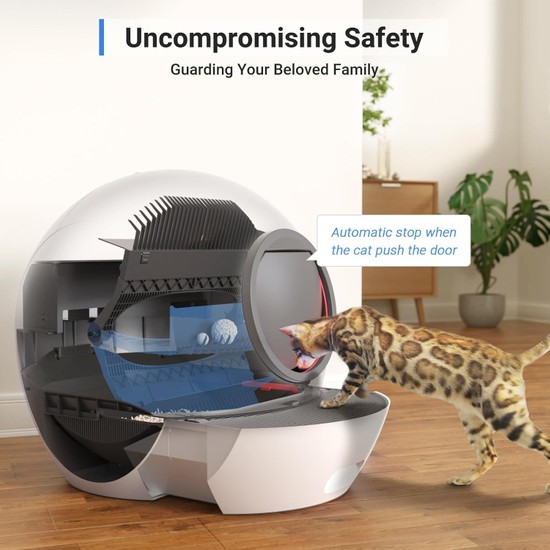 els pet Self Cleaning Litter Box With 2packs Cat Litter Fiyatı