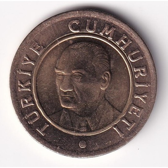 Benim Koleksiyonum 1 Yeni Türk Lirası (2007) Çil Eski Madeni Fiyatı