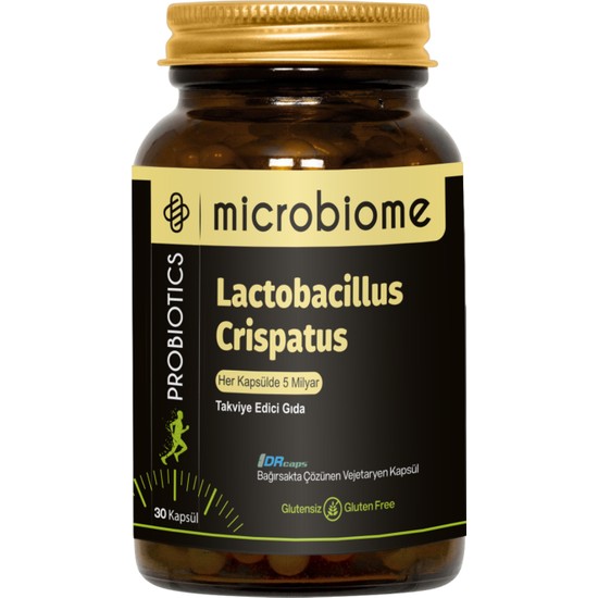 Microbiome Lactobacillus Crispatus 30 Kapsül Probiyotik Fiyatı