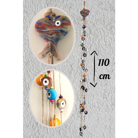 Art İnside Renkli Balık Nazar Boncuğu El Yapımı Rengarenk Fiyatı