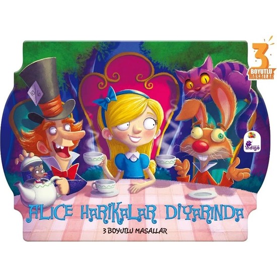 Uyuyan Güzel - Pinokyo - Alice Harikalar Diyarında - Pamuk Kitabı