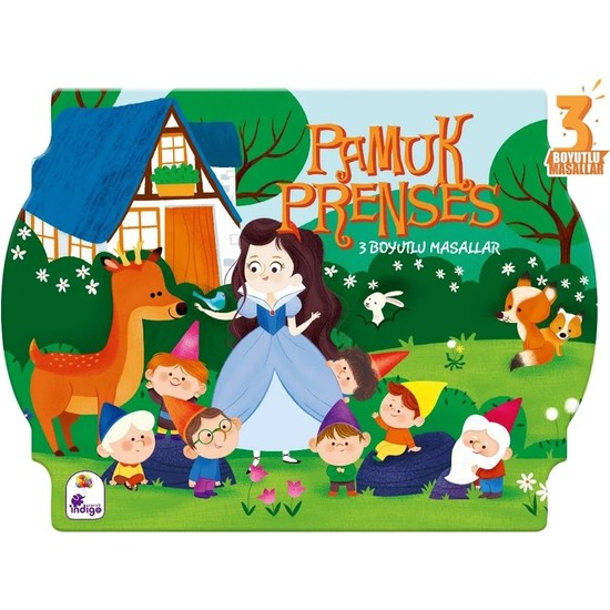 Uyuyan Güzel - Pinokyo - Alice Harikalar Diyarında - Pamuk Kitabı