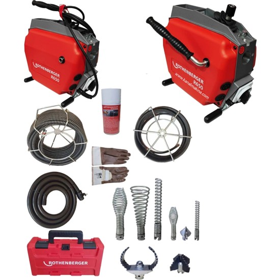 Rothenberger R650 Kanal Gider Tıkanıklık Açma Makinesi Fiyatı