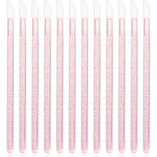 Jarke 100 Adet Tek Kullanımlık Dudak Fırçası-Pembe (Yurt Fiyatı