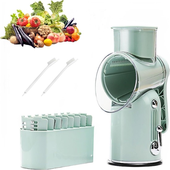 Eddyscale Peynir Rendesi, 5 Değiştirilebilir Bıçaklı Döner Fiyatı