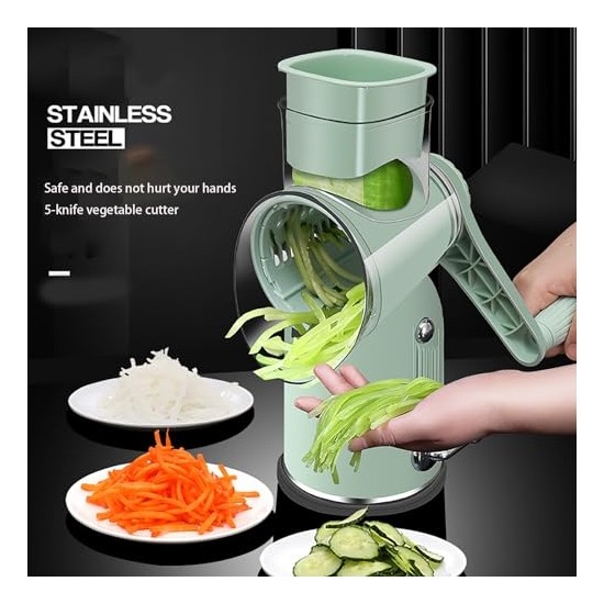 Eddyscale Peynir Rendesi, 5 Değiştirilebilir Bıçaklı Döner Fiyatı