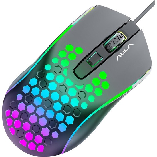 Aula S11 3600DPI Rgb Optik Oyuncu Gaming Mouse Fiyatı