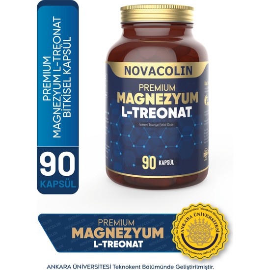 Novacolin Magnezyum L-Treonat 90 Kapsül Fiyatı - Taksit Seçenekleri