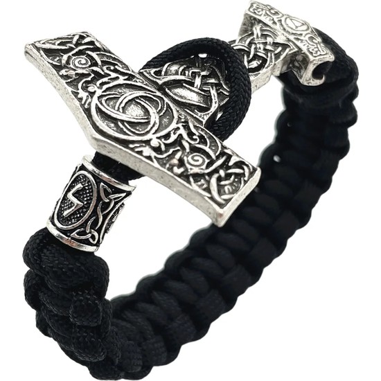 Mingjin Shop 1 23CM Tarzı Perthro Thor Çekiç Mjolnir Düğüm Fiyatı