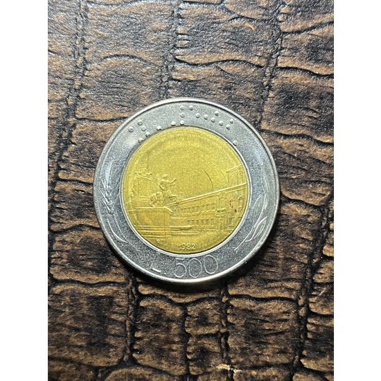 Italya 500 Lire 1982 Republica Italiana L500 Fiyatı