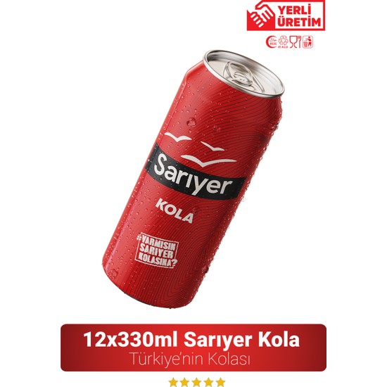 Sarıyer Kola 330ML x 12 Adet Fiyatı - Taksit Seçenekleri