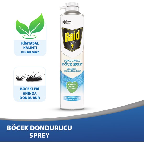 Raid Pure Böcek Dondurucu Sprey 350 ml Fiyatı - Taksit Seçenekleri
