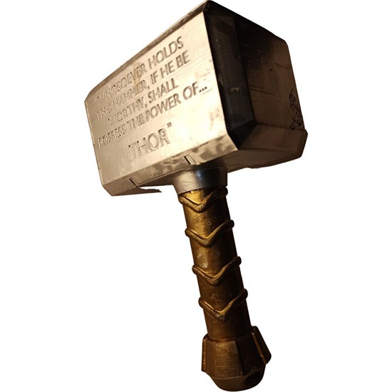 İn3dex Thor'un Çekici Mjolnir Marvel Thor Çekiç - Büyük Boy Fiyatı