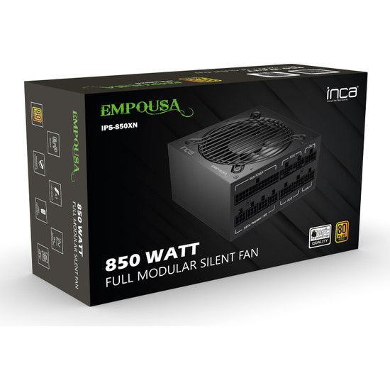 Inca IPS-850XN 80 Plus Gold Tam Modüler 850W Power Supply Fiyatı