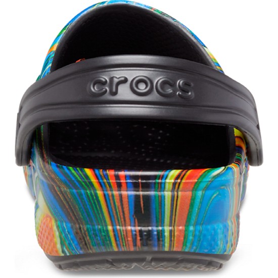 Crocs Baya Graphıc Clog 206814-0C4 Black / Multı Fiyatı