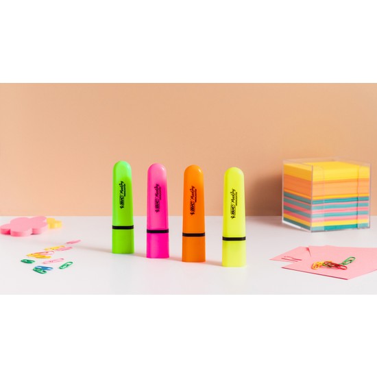 Bic Marking Flat Highlighter Fosforlu Kalem 4 Renk Fiyatı