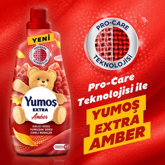 Yumoş Giysi Spreyi Amber 450 ml x2 + Yumoş Extra Konsantre Fiyatı
