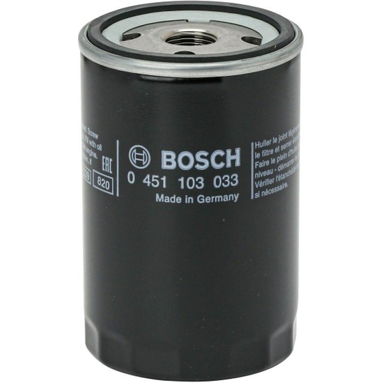 Bosch Yağ Filtresi Audi/a3/a4/a6/ibiza/leon/fabia/new Fiyatı