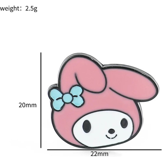 Fuhaidan Gösterildiği Gibi Sanrio Karikatür Broş Anime Fiyatı