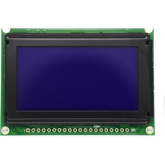 Robiz Winstar 2.4 Inch WG12864B-TMI-V#N Mavi Glcd Modül 5V Fiyatı