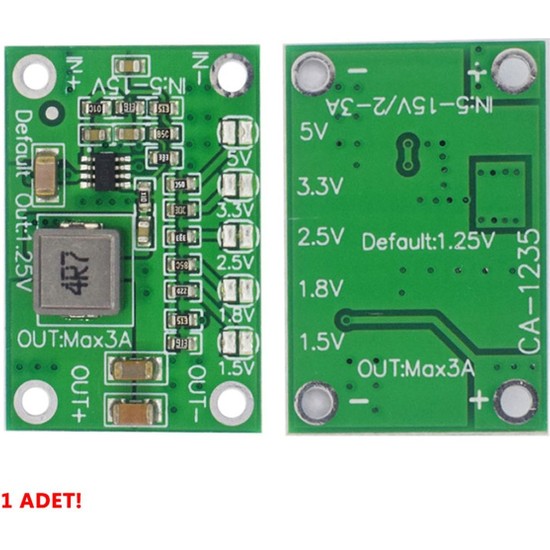 Robiz 5-16V 3A Voltaj Düşürücü Modül CA-1235 Dc Dc Çevirici Fiyatı
