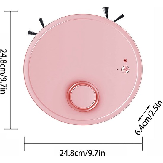 Pabiflo Robotlu Süpürge, Güçlü 1200PA Maksimum Emme Moduna Fiyatı