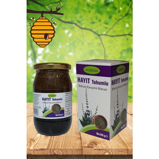 Nursima Hayıt Tohumlu Bitkisel Karışımlı Macun 420 gr Fiyatı