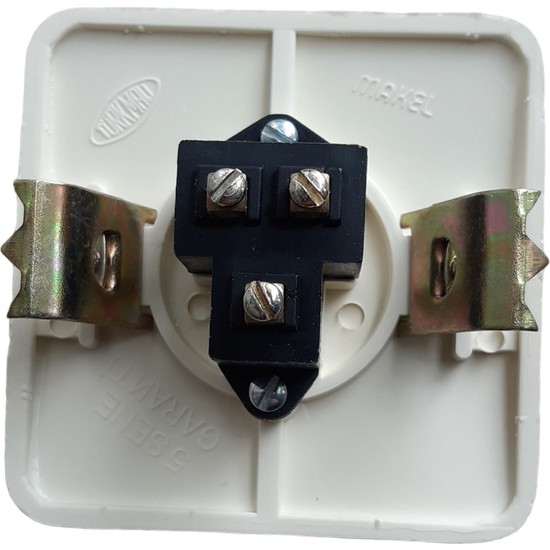 Makel Telefon Priz Klasik Nostalji Bakalit Krem Renk (4 Fiyatı