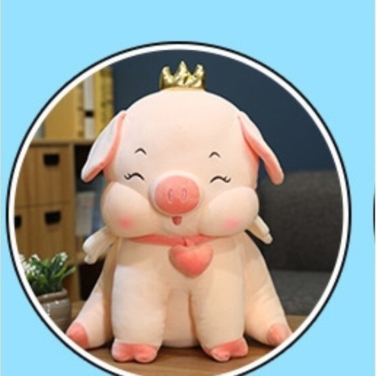 Golden 35 cm Sevimli Melek Domuz Bebek Yumuşak Peluş Hayvan Fiyatı