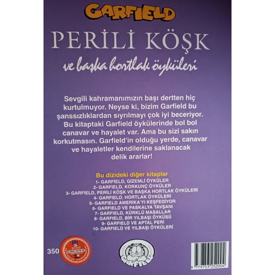 Garfield Perili Köşk ve Başka Hortlak Öyküleri Kitabı ve Fiyatı
