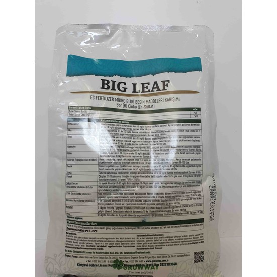 Growway Bıg Leaf Growwey 1kg Fiyatı - Taksit Seçenekleri