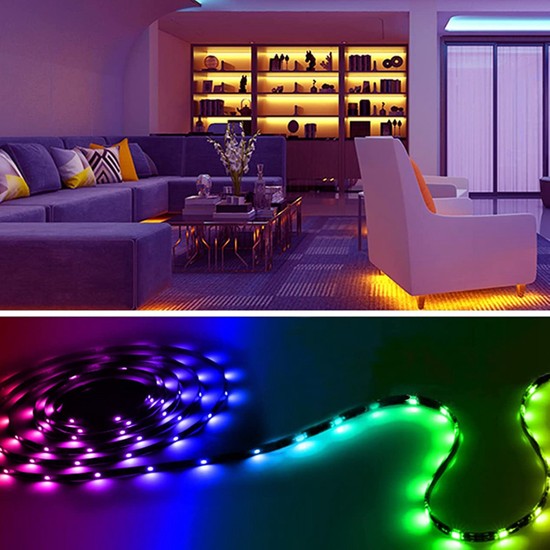 Guiwuu 32.8ft Yatak Odası Için LED Işıklar App Kontrolü Fiyatı