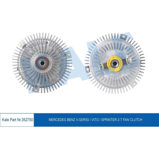 GVA Fan Termıgı Mercedes OM611 OM646 OM651 W638 W639 B901 Fiyatı