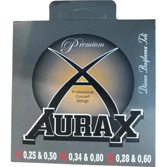 Aurax AX-25B Divan Teli Profesyonel 0.25 Bambamlı Fiyatı