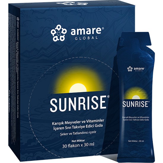 Amare Sunrise Sıvı Vitamin B+C+D Fiyatı - Taksit Seçenekleri