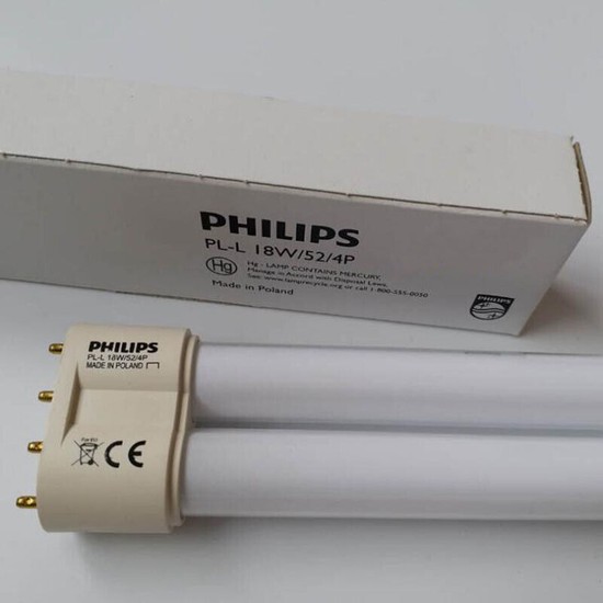 Philips Pll 18W/52/4P Uv-A Lamba 450 Nm Kuvöz Ampulü Fiyatı