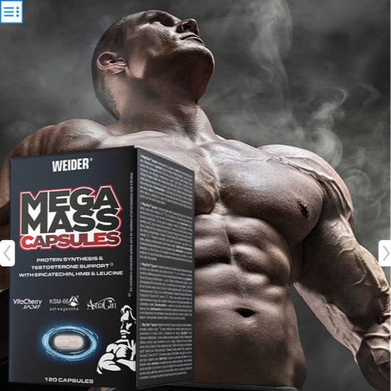 Weıder Mega Mass Capsules – Super Powerful Muscle Growth Fiyatı