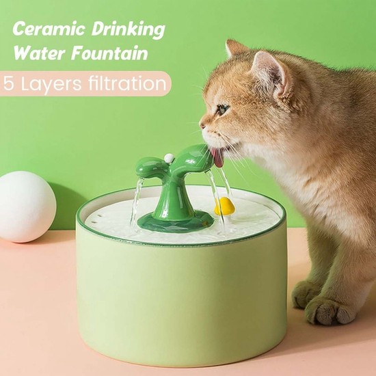 Decisive 1.5l Kedi Su Çeşmesi Pet Su Sebili Sessiz Otomatik Fiyatı