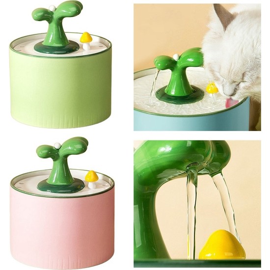 Decisive 1.5l Kedi Su Çeşmesi Pet Su Sebili Sessiz Otomatik Fiyatı