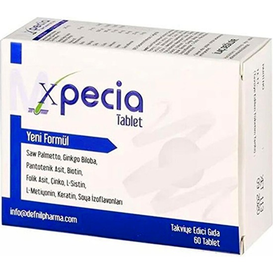 Xpecia Erkek 60 Tablet - OnuAl Fiyat Arşivi