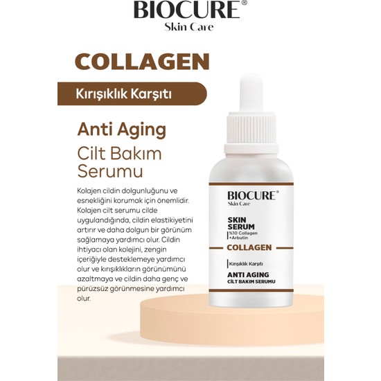 Biocure Collagen Kırısıklık Karşıtı Cilt Bakım Serumu 30 Ml. Fiyatı