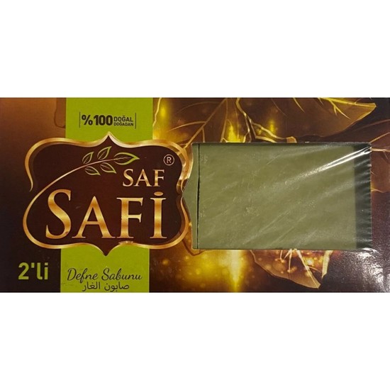 Saf Safi Saf Doğal Defne Sabunu 2'li 320GR Fiyatı
